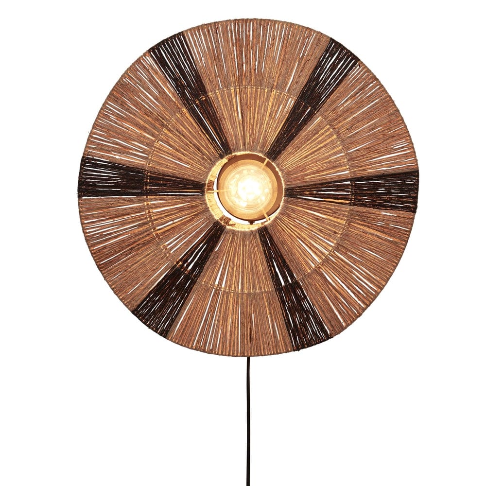 Lampe Toile De Jute | Lustre-Fauvex